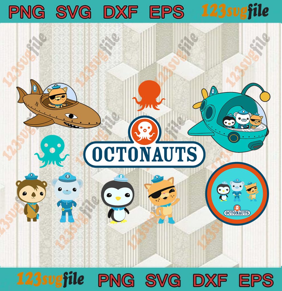 Octonauts SVG, Octonauts Png, Octonauts Eps, Octonauts Dxf, Octonauts ...